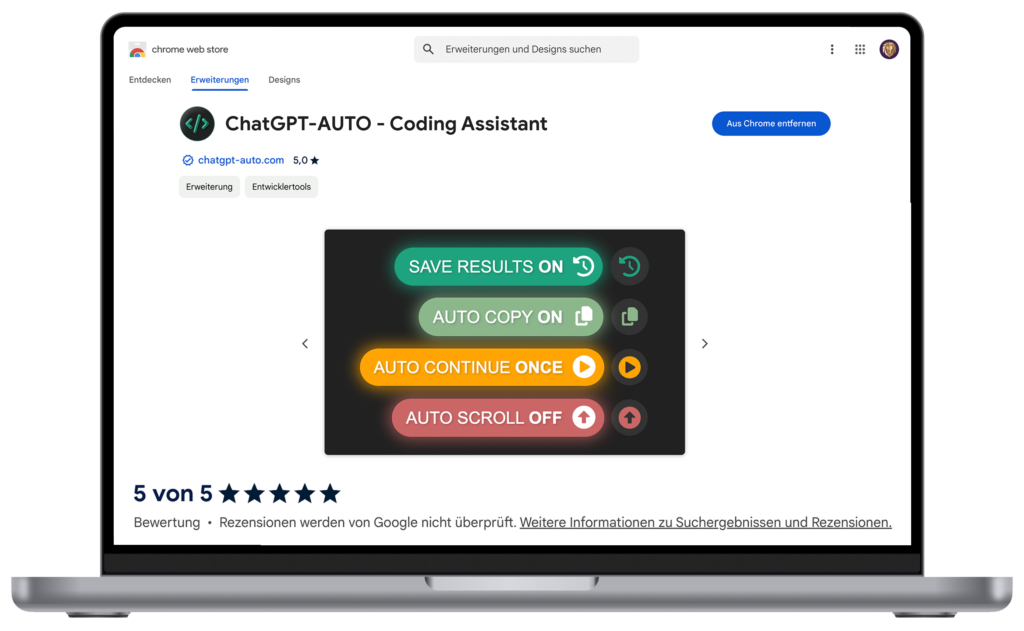 ChatGPT AUTO – AI Coding Assistant